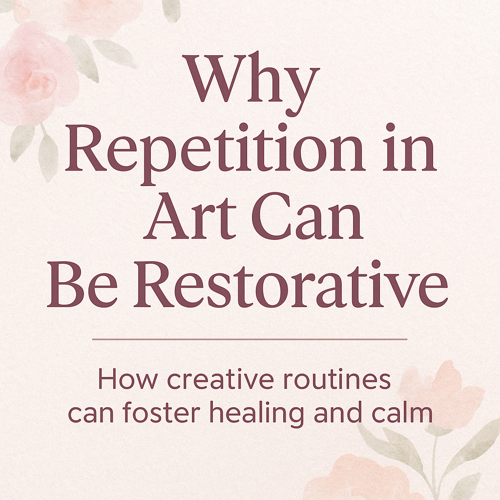 Why Repetition in Art Can Be Restorative – GemsPaperScissors